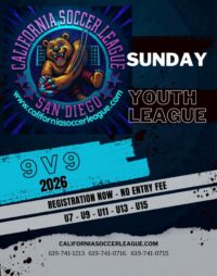 Sunday 9vs9 – California Soccer League